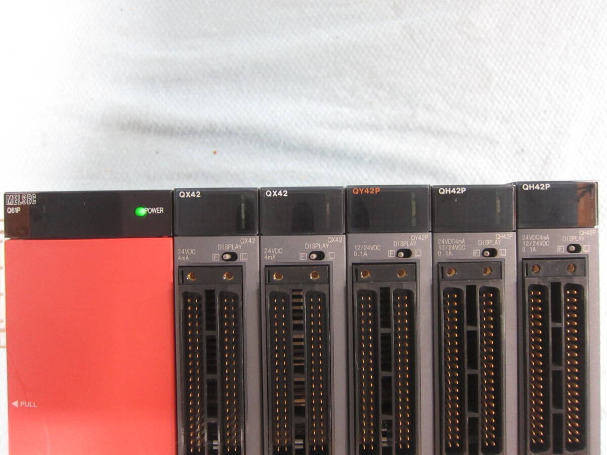Yahoo!オークション - MITSUBISHI MELSEC Q61P QX42 2 QY42P QH42P 2 P...