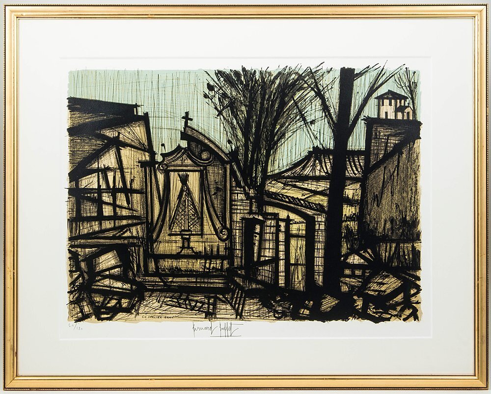 Yahoo!オークション - 【1on1】真作 ベルナール・ビュッフェ カルメン...