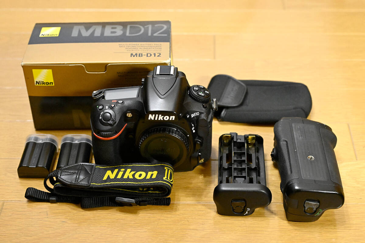Yahoo!オークション - D810 ボディ MB-D12 nikon ニコン Fマウント フ...