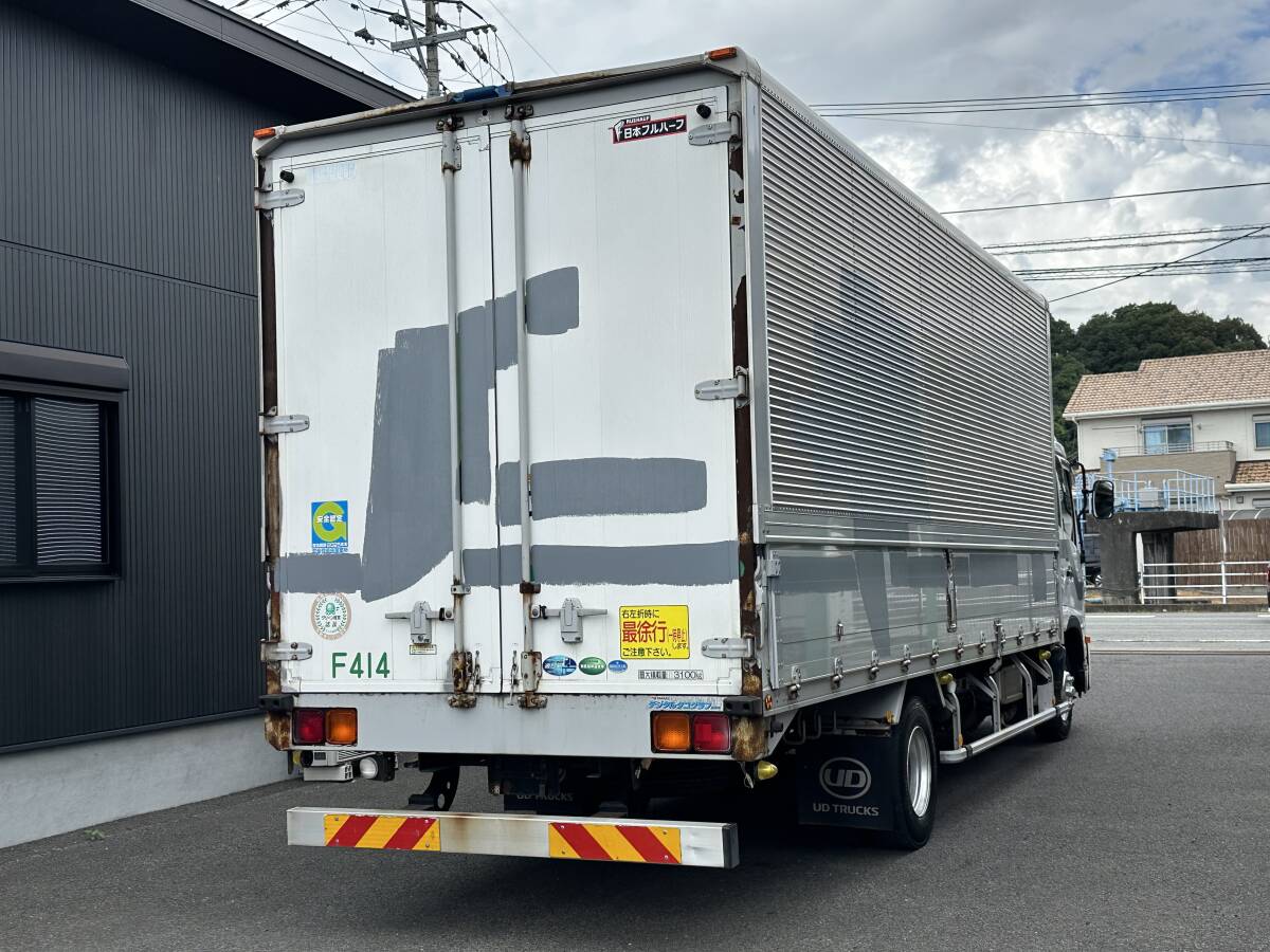 動画有 H28年 UDトラックス コンドル アルミウイング フルハーフ 積載3100kg 4.6L ディーゼル 6速MT エンジン好調 佐賀福岡(4tトラック、中型トラック)｜売買された ...
