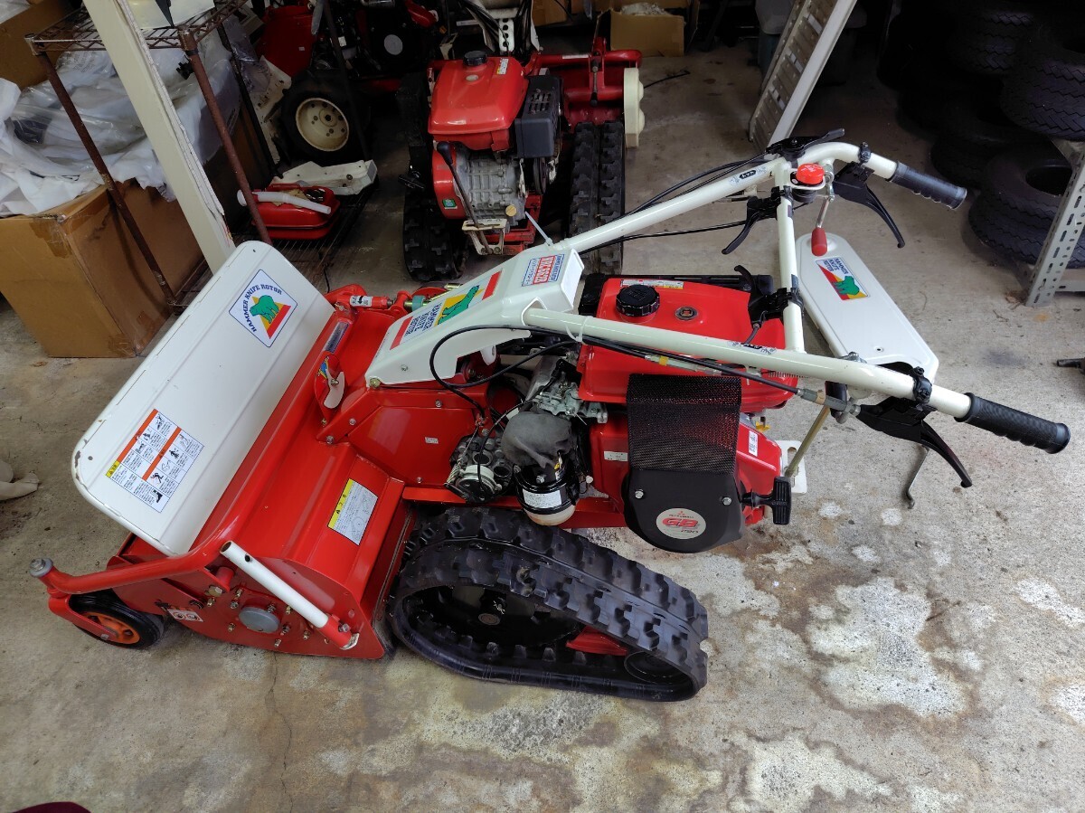 Yahoo!オークション - 【動画有り】HRC662B ハンマーナイフモア 自走式...