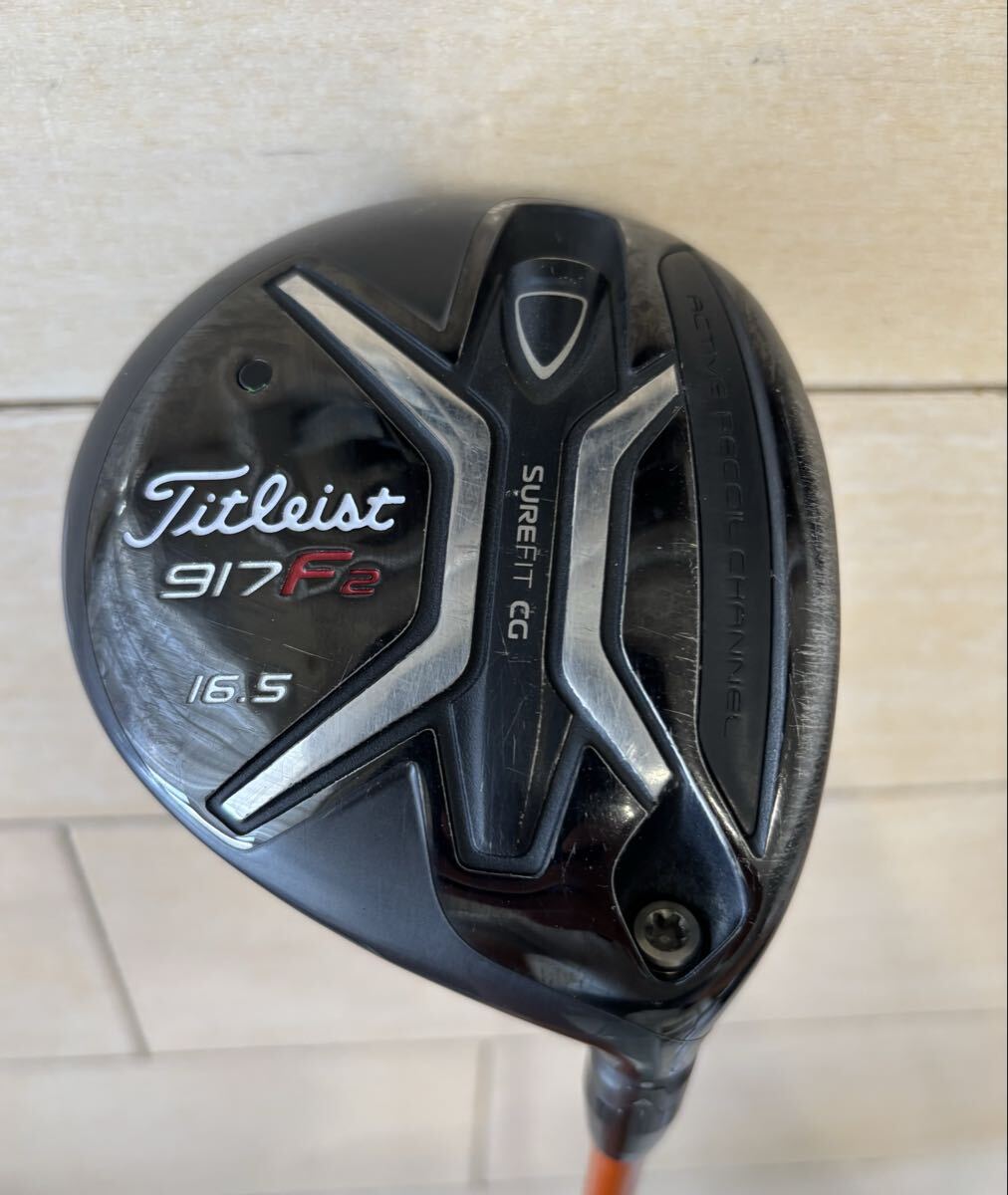 Yahoo!オークション - 【希少4W・DI】FW タイトリスト 917F2 16.5度TOU...