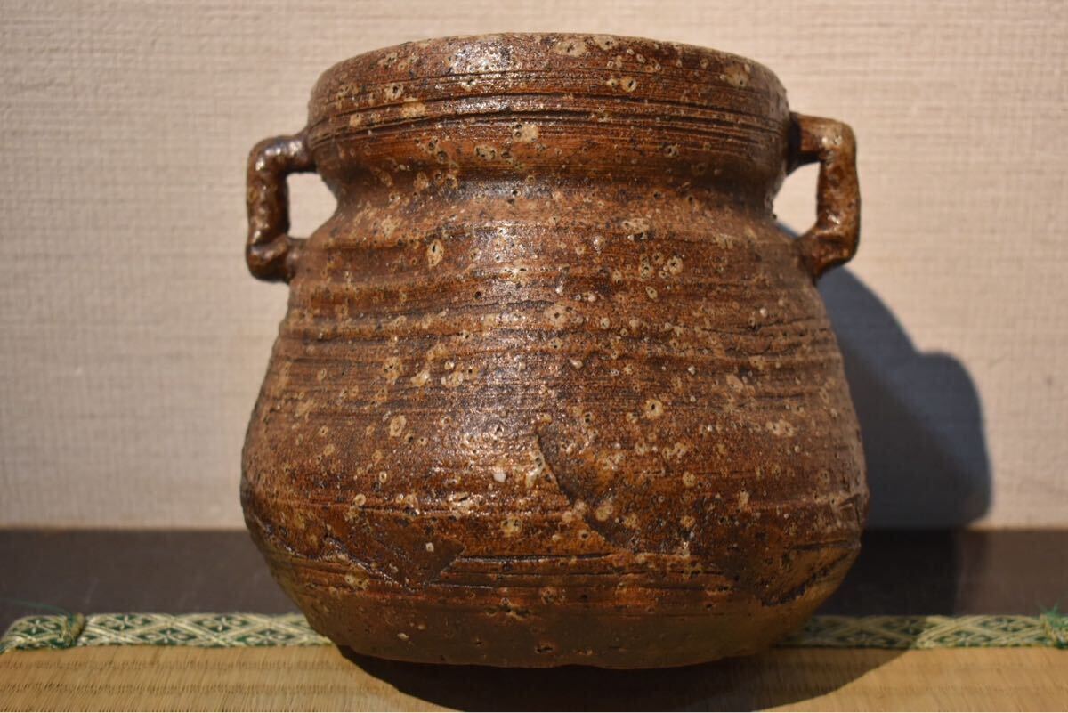 Yahoo!オークション - 【GE】M116【コレクター所蔵品】時代 信楽水指/...