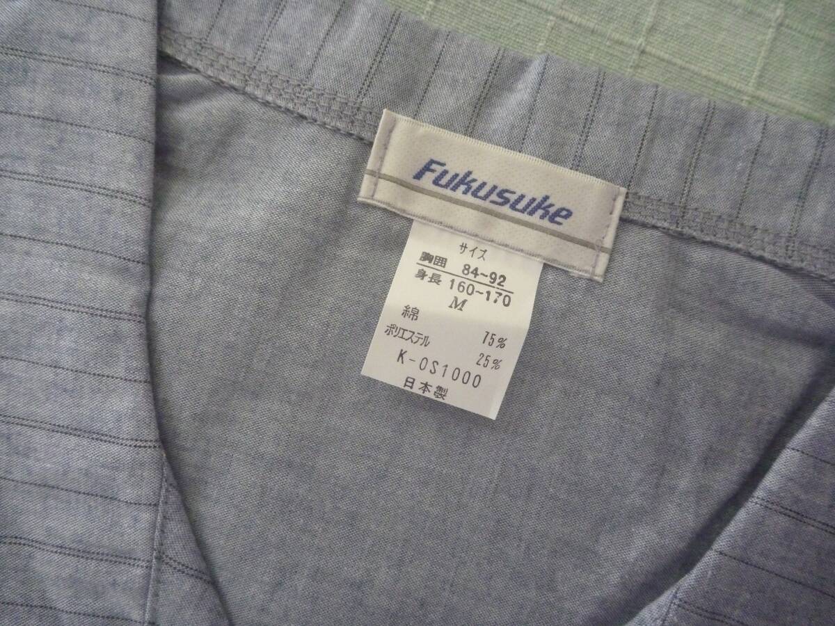 Yahoo!オークション - FUKUSUKE 福助 紳士半袖パジャマ M 日本製