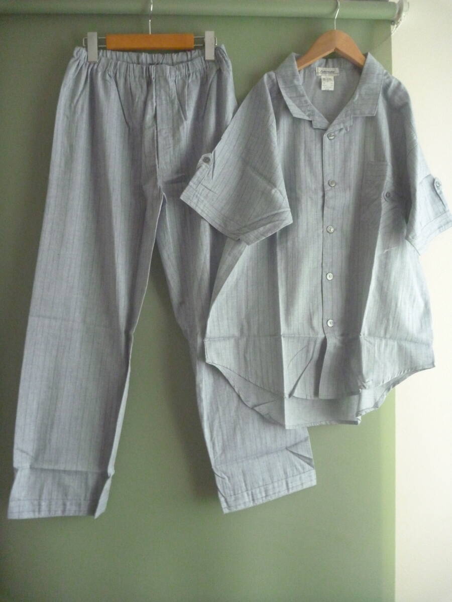 Yahoo!オークション - FUKUSUKE 福助 紳士半袖パジャマ M 日本製