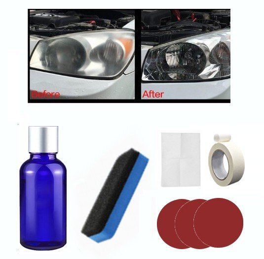 Yahoo!オークション - 【vaps_5】車用 ヘッドライト クリーナーキット ...
