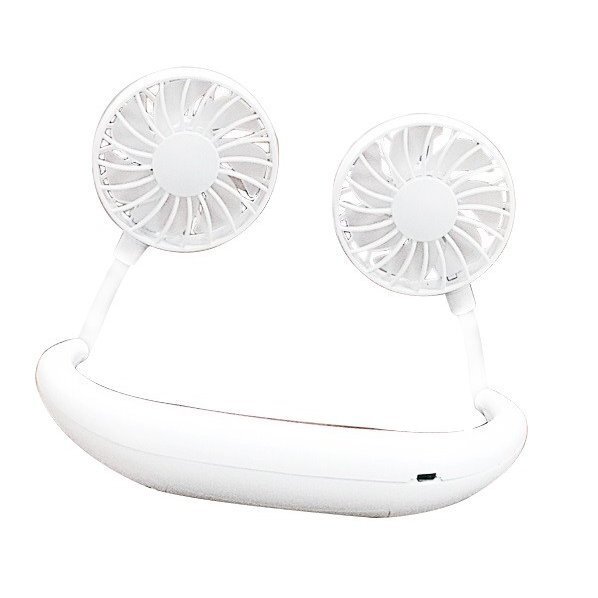 Yahoo!オークション - 【vaps_3】ネックバンドファン 《ホワイト》 首...