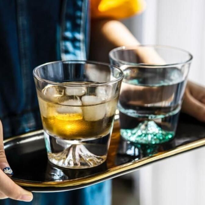 Yahoo!オークション - ウイスキー グラス 富士山グラス 270ml 2個セッ...