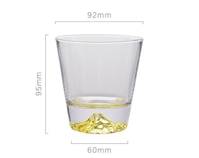 Yahoo!オークション - ウイスキー グラス 富士山グラス 270ml 2個セッ...