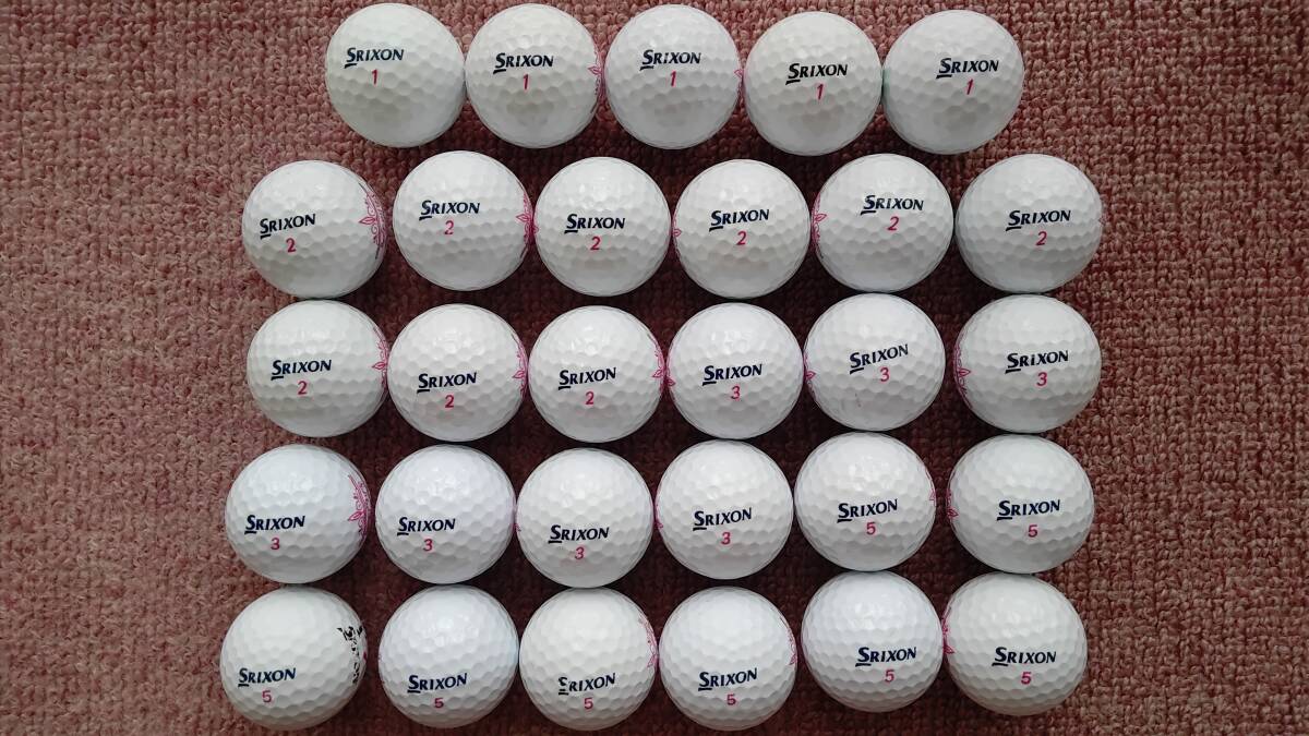 Yahoo!オークション - SRIXON スリクソン Soft feel Lady ロストボール...