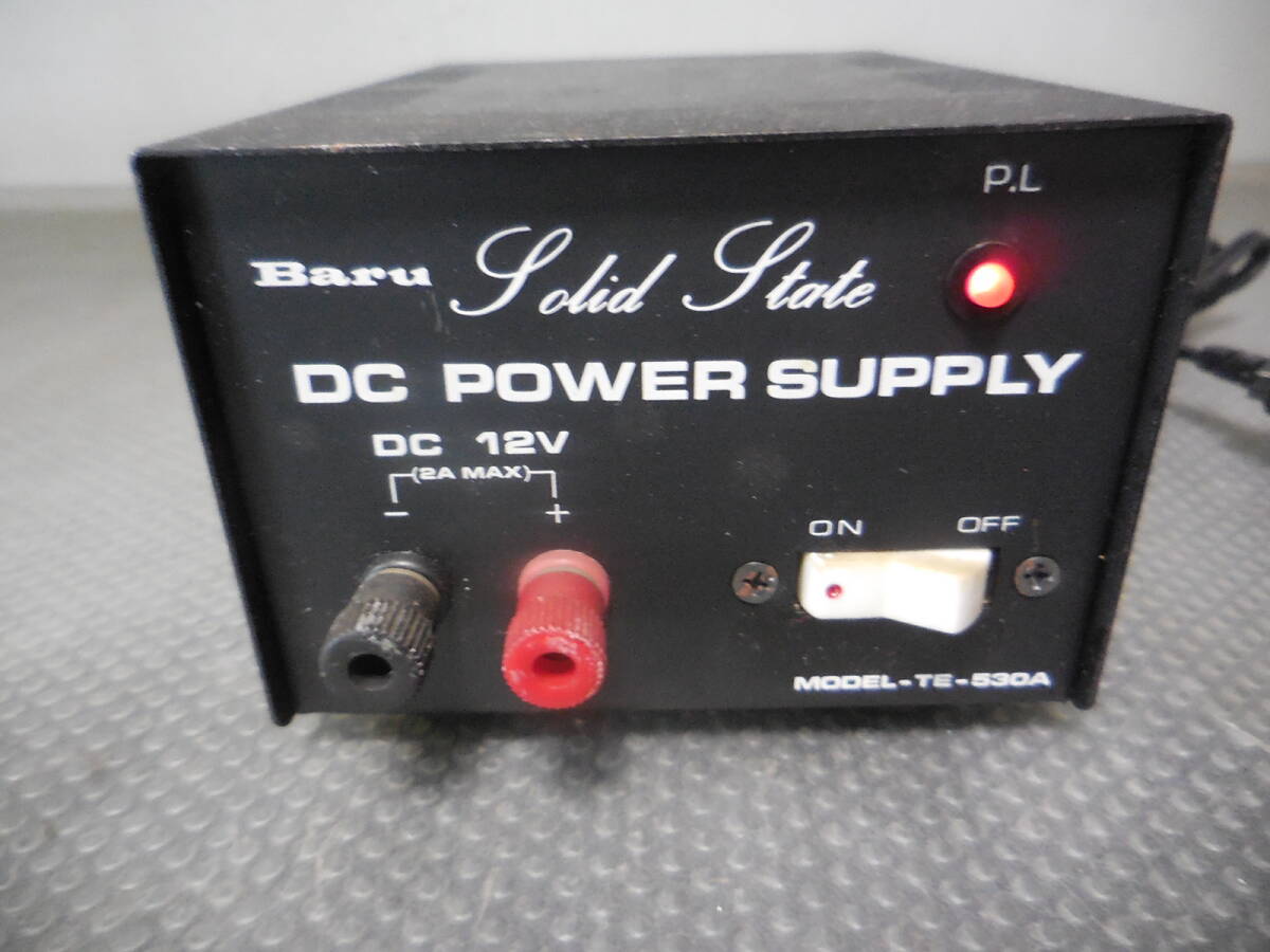 Yahoo!オークション - バル TE-530A DC安定化電源 12V DC Power Supply...