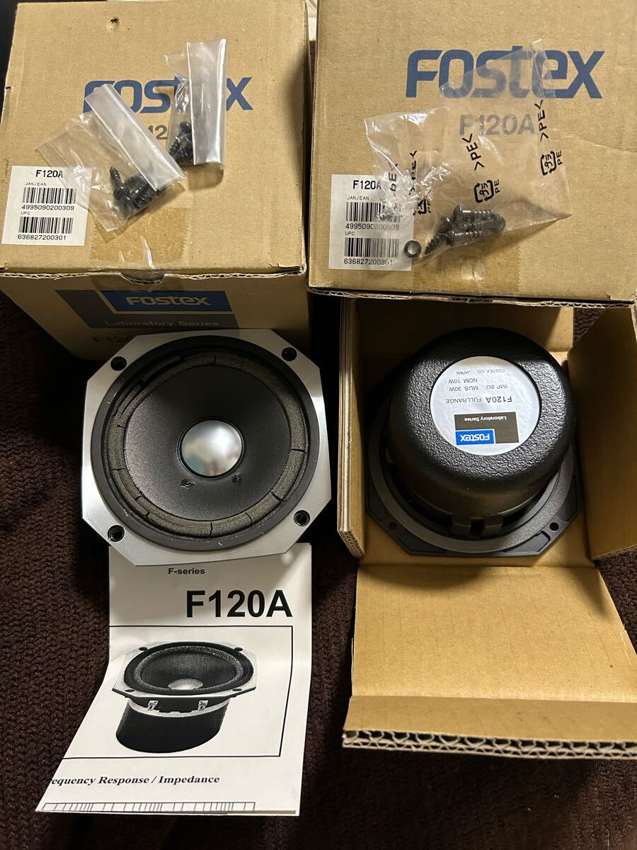Yahoo!オークション - Fostex F120A アルニコ フルレンジスピーカーユ...