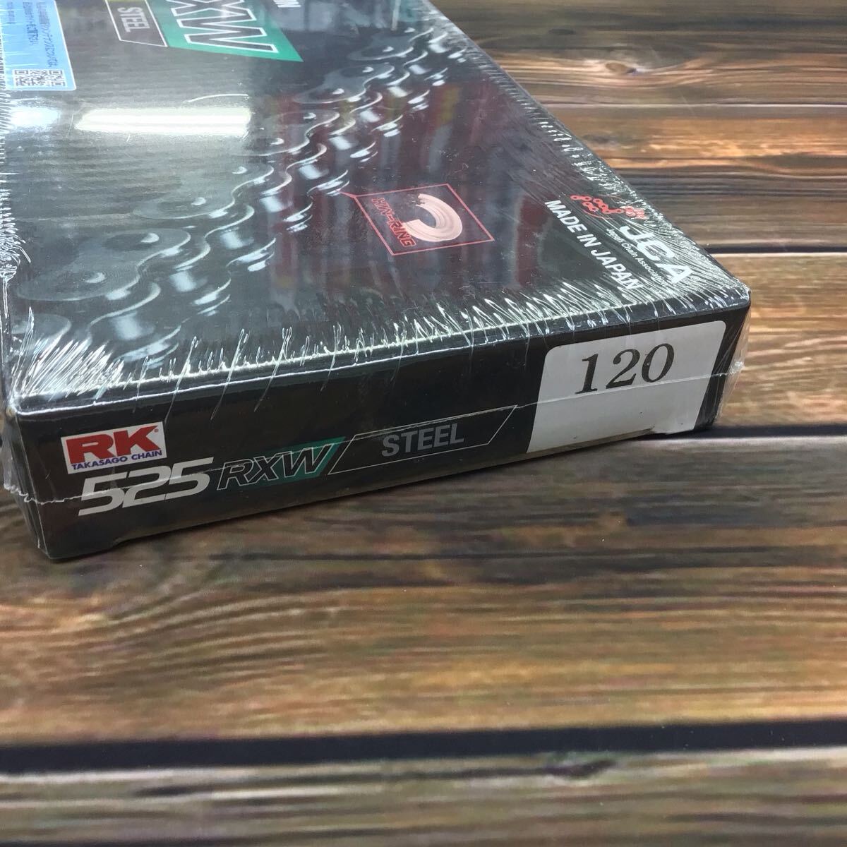 Yahoo!オークション - RKチェーン 525R-XW 120リンク スチール 中排気...