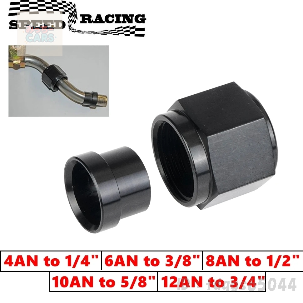 Yahoo!オークション - ストレートアルミ ホース 0度an4 1/4 an6 3/8 an...