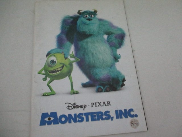 Yahoo!オークション - A4パンフP16・モンスターズ・インク