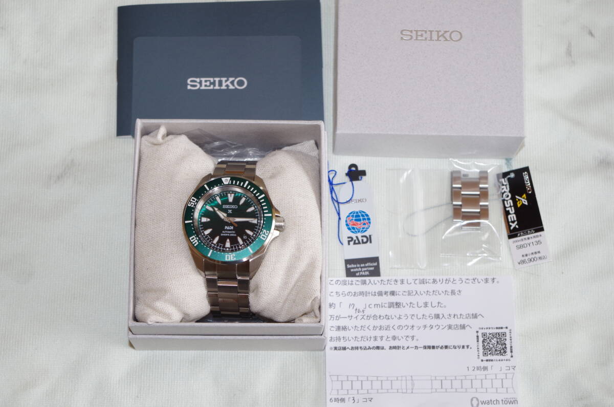Yahoo!オークション - SEIKO プロスペックス SBDY135 PADI スペシャル...