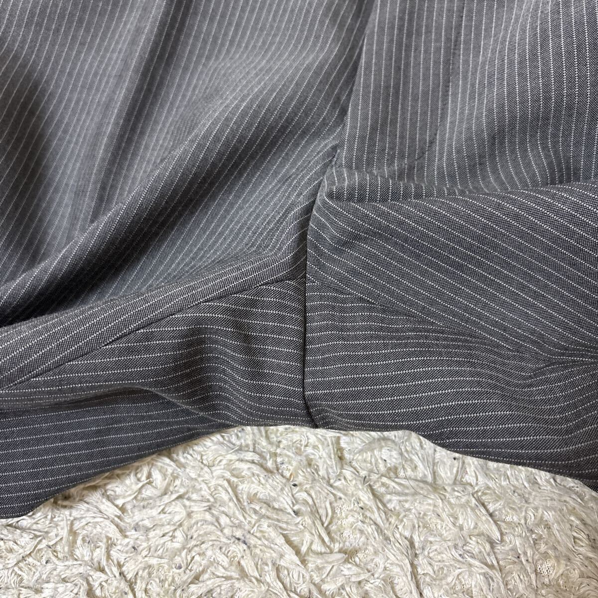 Yahoo!オークション - XYVYX スーツ セットアップ グレー ストライプ ...