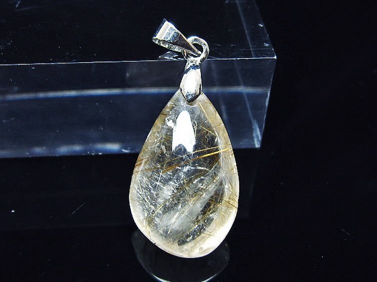 Yahoo!オークション - 誠安 超レア極品天然AAAゴールドタイチンルチル...