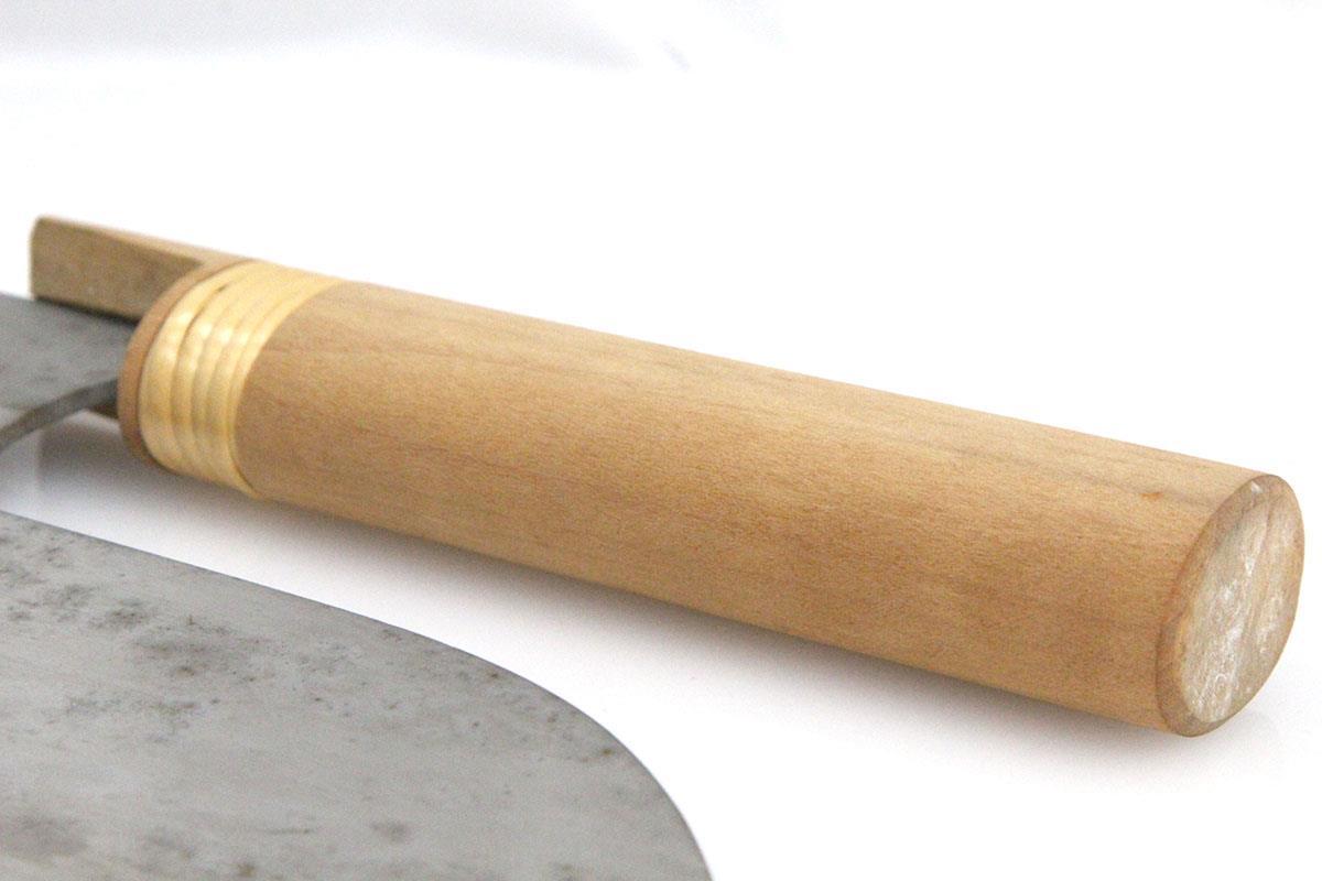 Yahoo!オークション - 極美品｜菊秀 蕎麦切包丁 霞 八寸 朴柄 箱付 KN0...