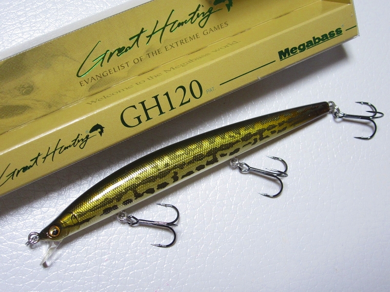 Yahoo!オークション - メガバス GH120 グレートハンティング ドジョウ ...