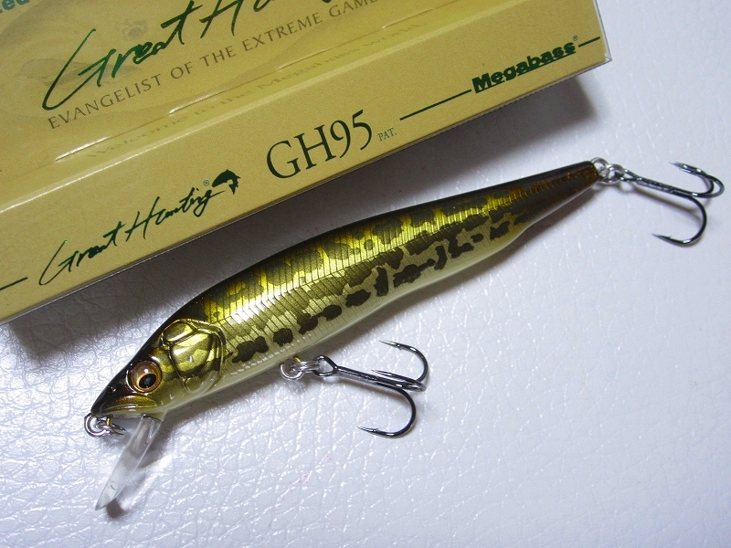 Yahoo!オークション - メガバス GH95 グレートハンティング ドジョウ ...