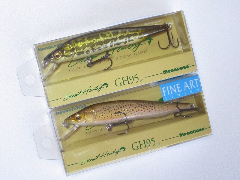 Yahoo!オークション - メガバス GH95 2本セット 限定カラー ドジョウ F...