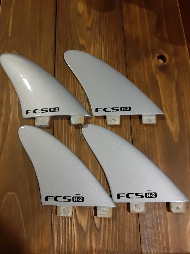 Yahoo!オークション - 希少 ほぼ未使用 軽量 FCS H-2 クワッド 驚きの...