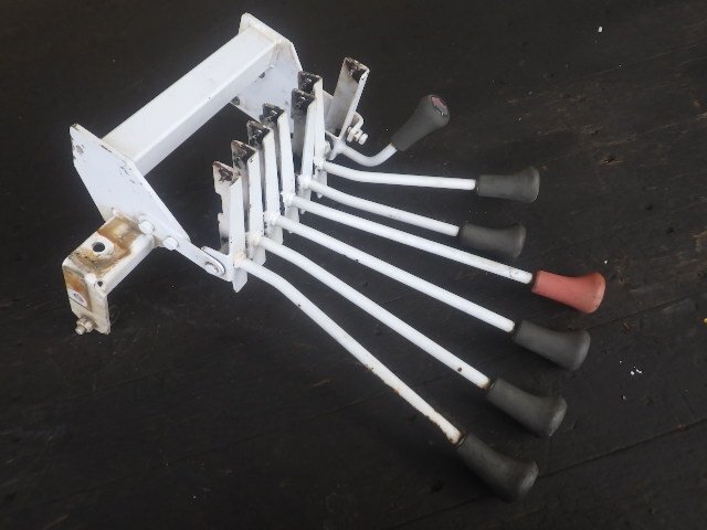 Yahoo!オークション - r5126-66 ユニック クレーン 操作レバー 2.93t ...