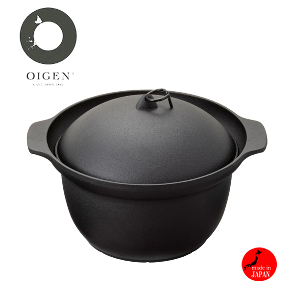 Yahoo!オークション - 送料300円(税込) ky871 OIGEN 南部鉄器 ごはん釜...