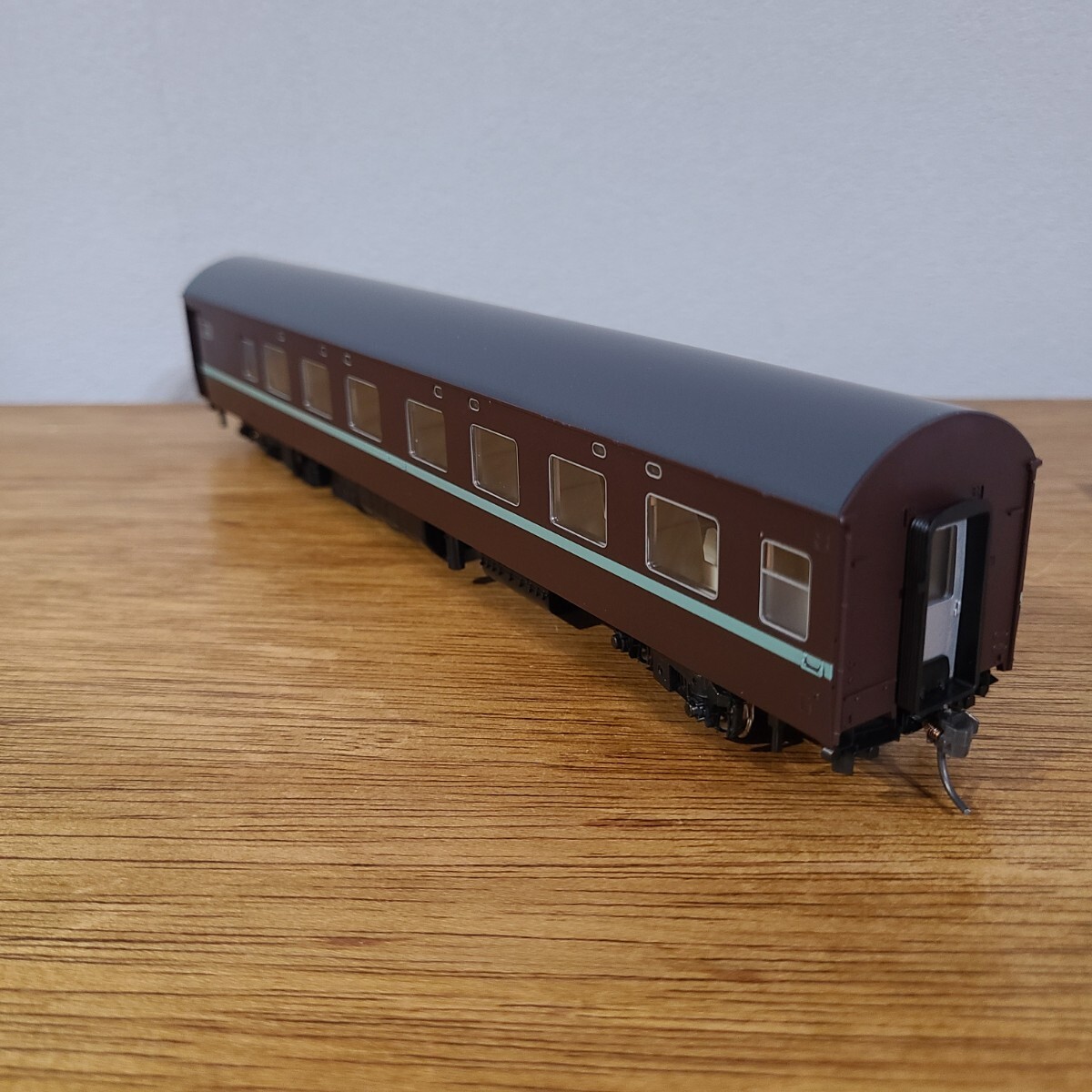 Yahoo!オークション - 7 TOMIX オロネ10 茶色 HO-523 HOゲージ 鉄道模...