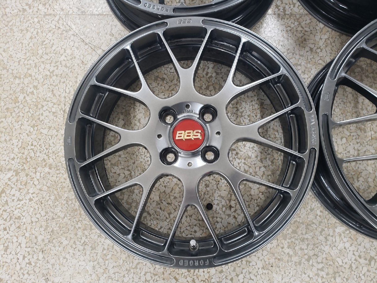 Yahoo!オークション - 傷極少美品 BBS RP002 16in 5J +45 100/4H N-BO...