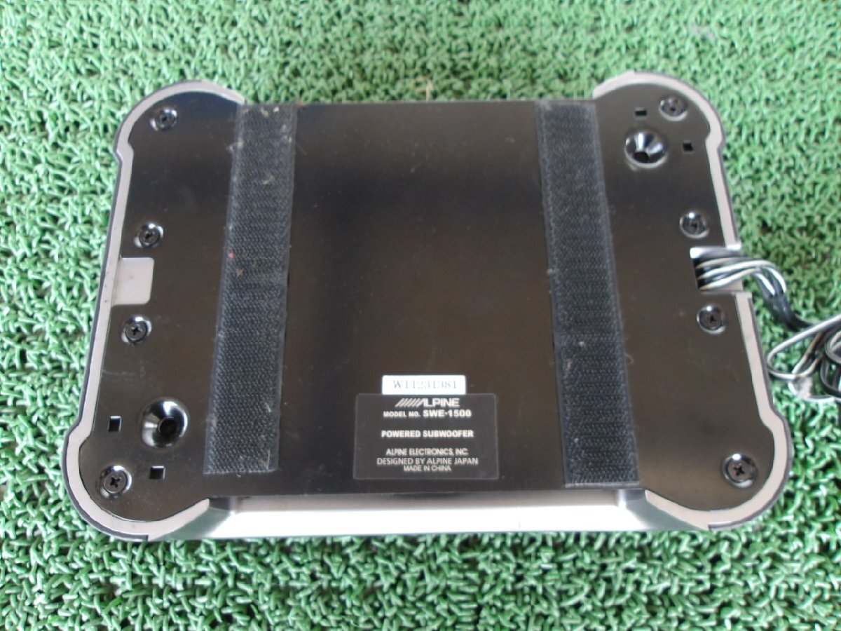 Yahoo!オークション - (R07/08/01-5) Φ サブウーファー / アルパイン ...