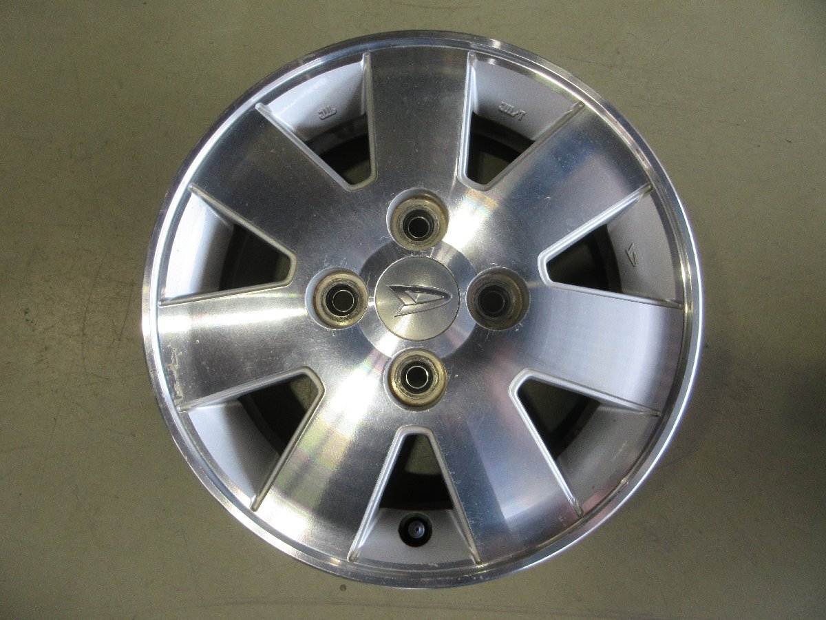 Yahoo!オークション - (R07/08/28) 13インチ 純正アルミホイール / ダ...