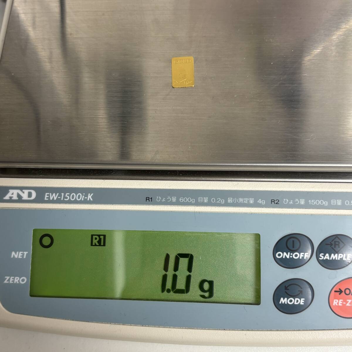 Yahoo!オークション - K24 純金 1g インゴット ホシエスマーク GRANDE5...