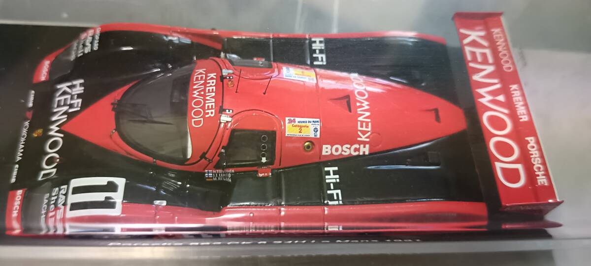 Yahoo!オークション - 1/43 ポルシェ962 CK6 24H LM1991