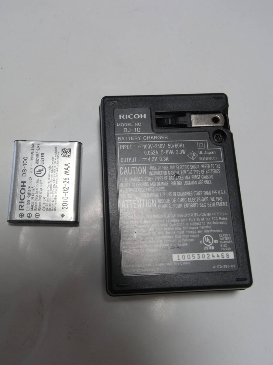 Yahoo!オークション - Ricoh バッテリーチャージャー BJ-10 電池はRICO...