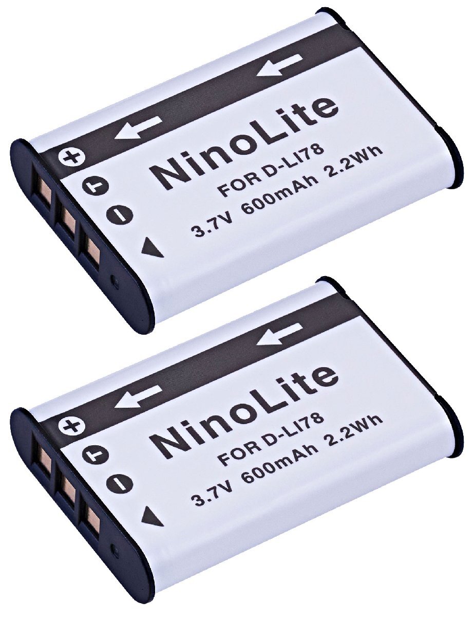 Yahoo!オークション - 2個セットPENTAX D-LI78互換バッテリーOptio S1 ...