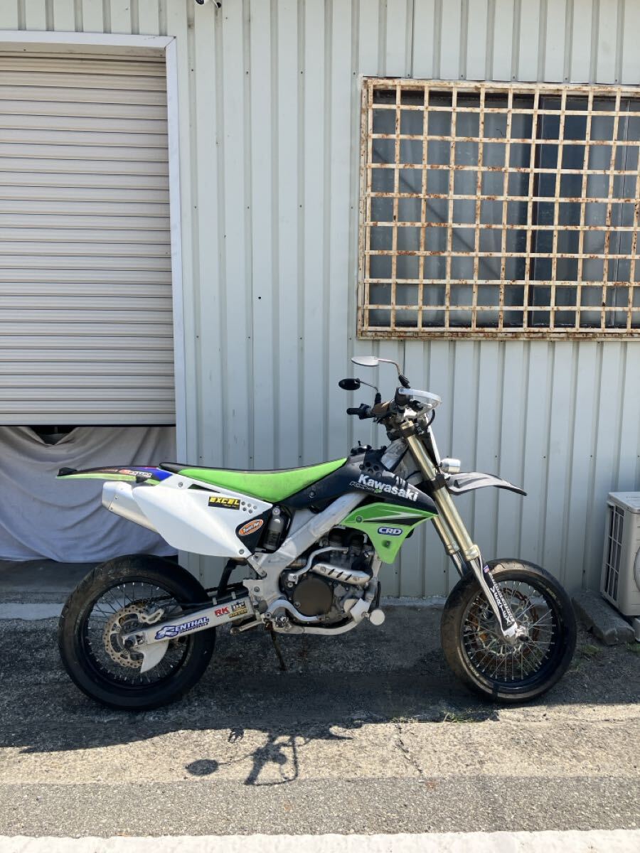 Yahoo!オークション - カワサキKX250モタード書類なしジャンクKDX KLX