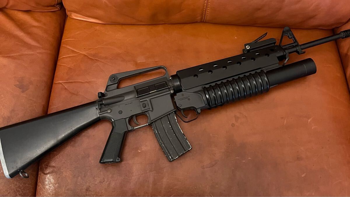 Yahoo!オークション - 電動ガン 東京マルイ M16 M203 グレネードランチ...