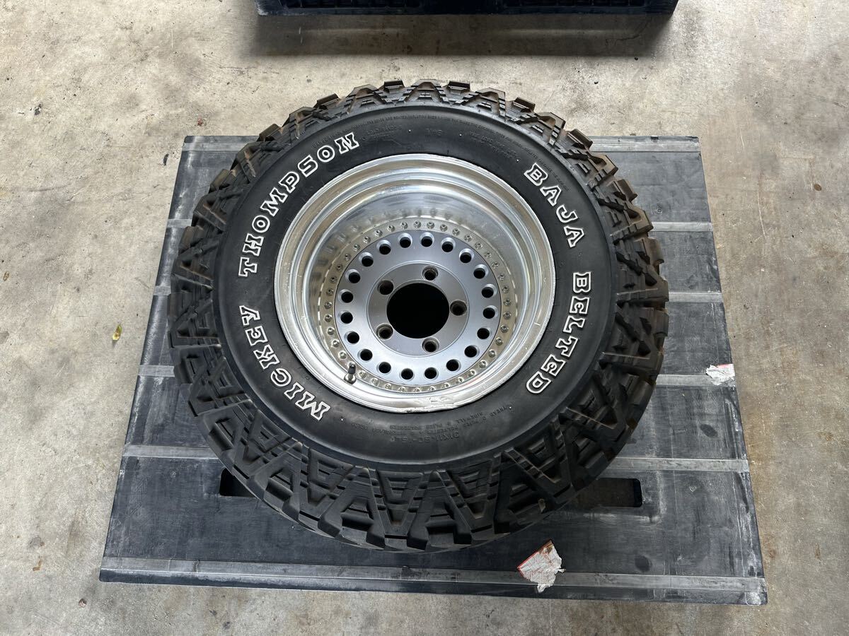 Yahoo!オークション - 管(773 J53 三菱 ジープ 社外アルミホイール 15...