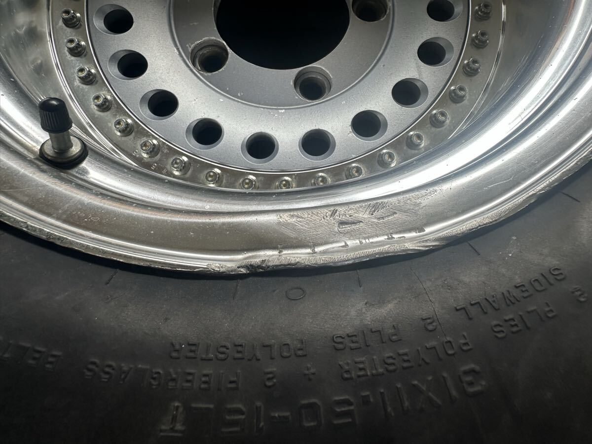 Yahoo!オークション - 管(773 J53 三菱 ジープ 社外アルミホイール 15...