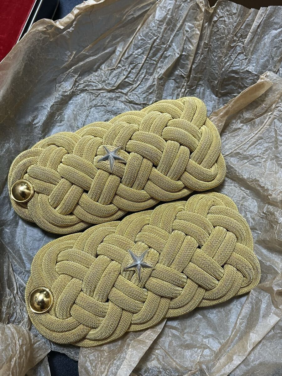 Yahoo!オークション - （A006）旧日本軍 陸軍少将 大礼服用 正肩章 極...