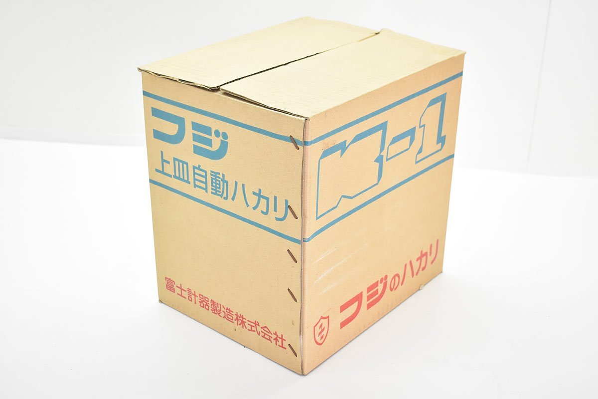 Yahoo!オークション - 未使用 フジ K-1 4kg 上皿自動はかり 元箱付[富...