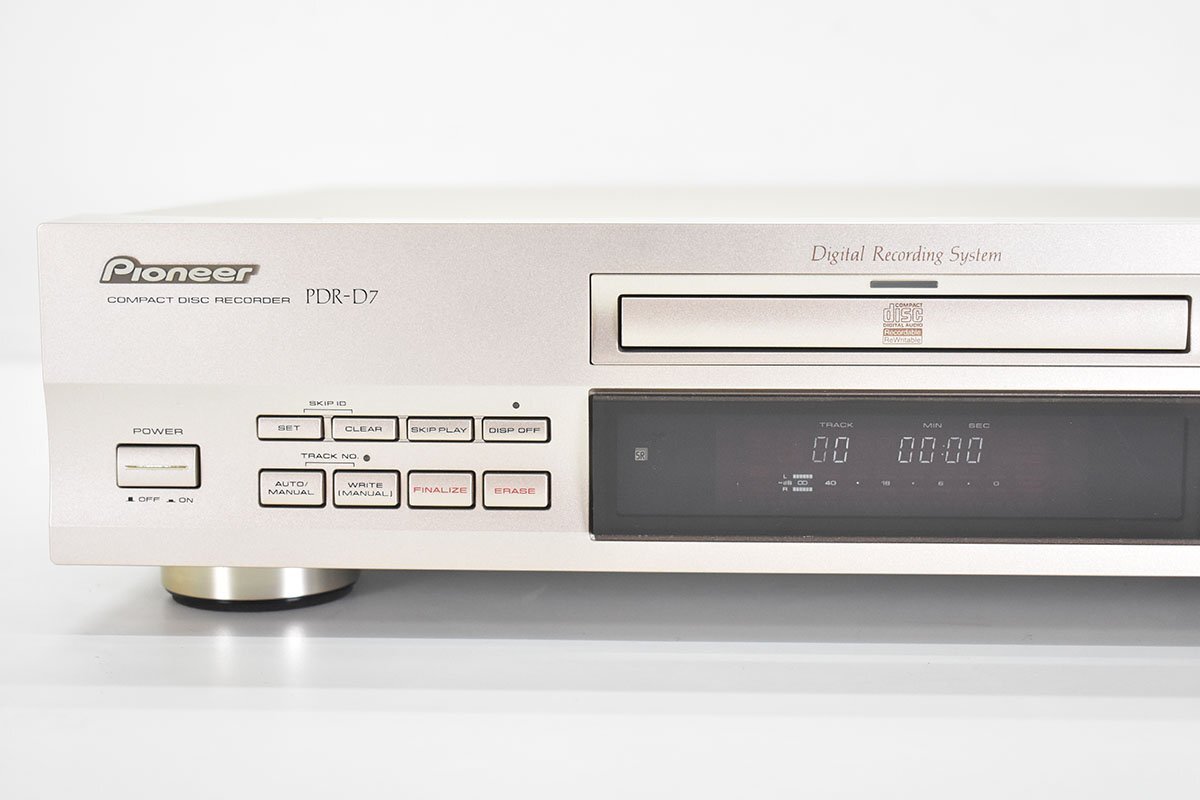 Yahoo!オークション - PIONEER PDR-D7 CDデッキ 再生OK[パイオニア][CD...