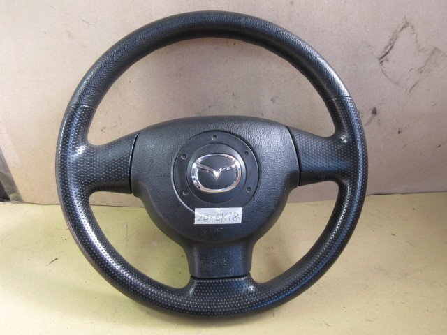 Yahoo!オークション - マツダ デミオ DY3W H18年 純正ステアリング ハ...