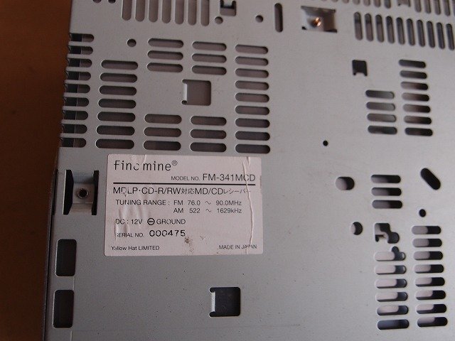 Yahoo!オークション - スズキ ワゴンR MC22S H14年 純正カーステ CD+M...