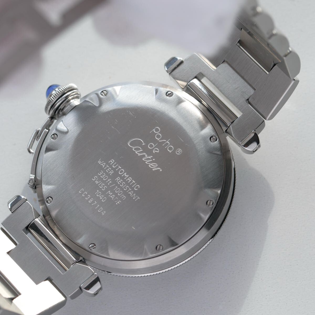 Yahoo!オークション - 【稼働・OH済】Cartier カルティエ Pasha パシャ...