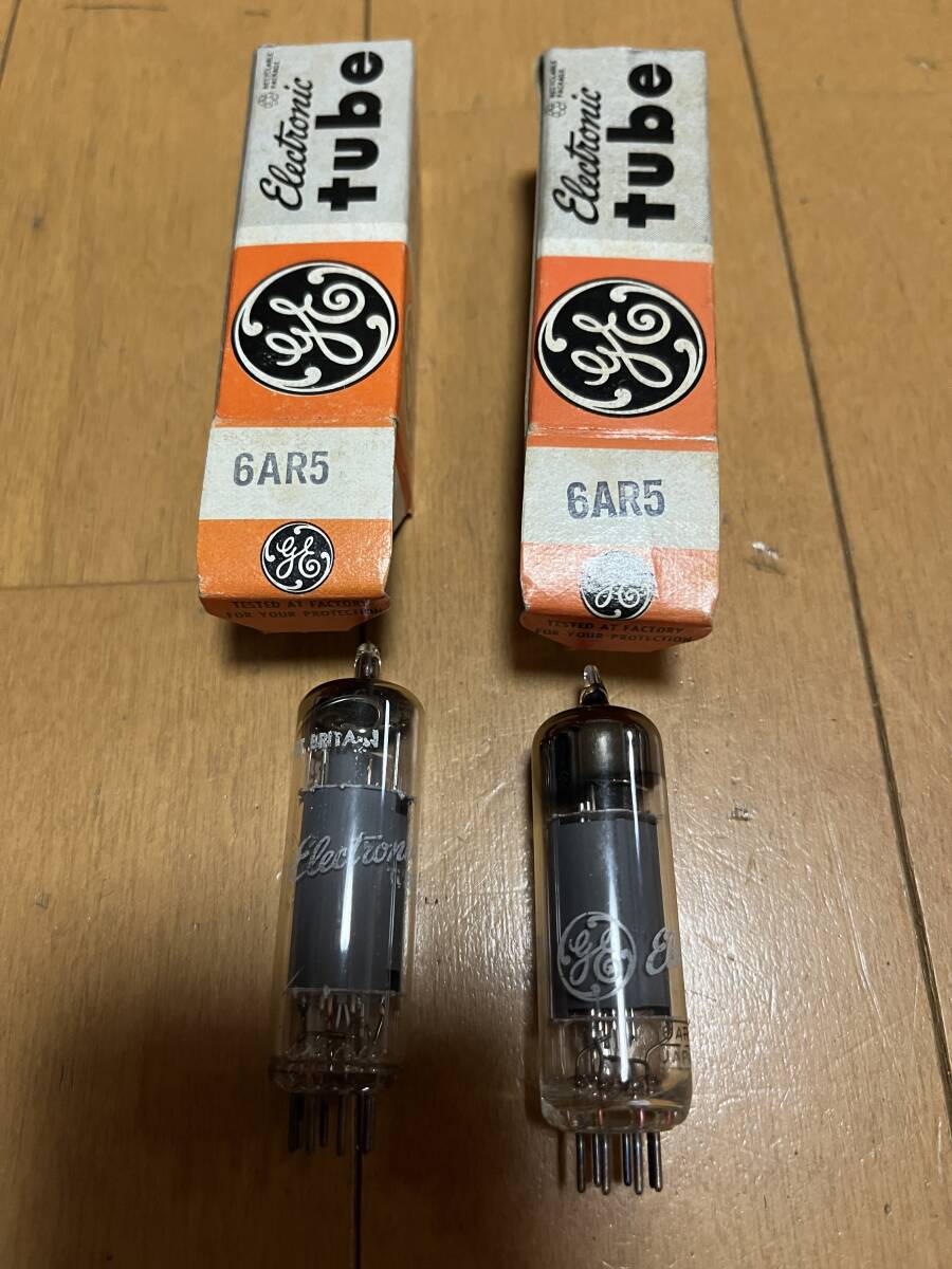 Yahoo!オークション - 真空管 GENERAL ELECTRIC 6AR5 2本 管理③