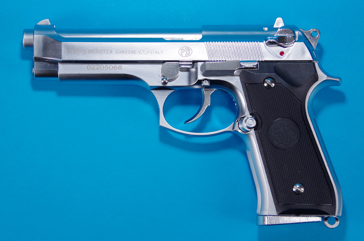 Yahoo!オークション - LS M92 ITALY レーザー刻印ABS樹脂 ガスブローバ...