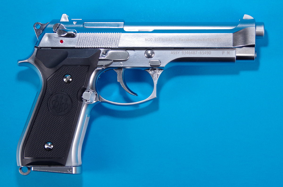 Yahoo!オークション - LS M92 ITALY レーザー刻印ABS樹脂 ガスブローバ...